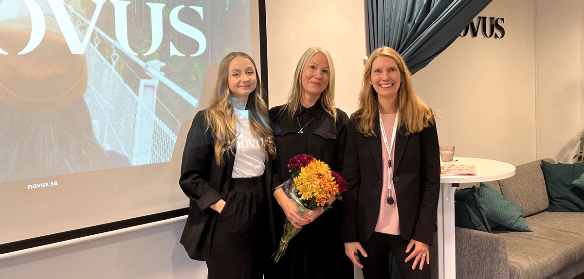 Reklameffekt i centrum på Novus frukostseminarium - Novus