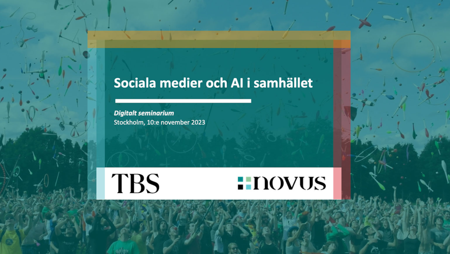 Novus och TBS bjuder in till webbinarium om internet, sociala medier ...