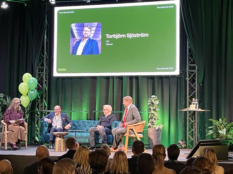 Novus på Kivra Summit 2024 - Novus
